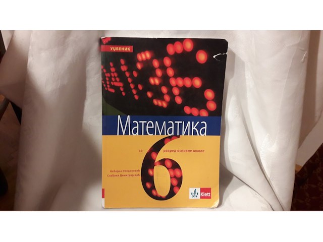 Matematika udžbenik 6 za šesti razred Klett