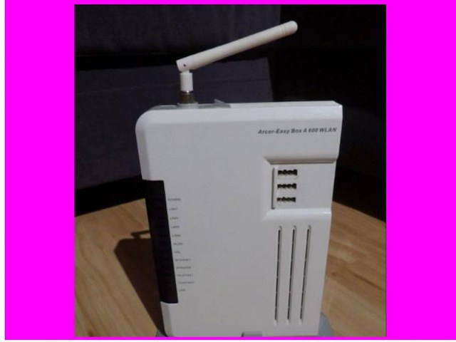Arcor Easy Box A 600 WLAN Router i Modem   ruter je sam