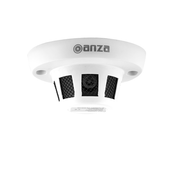 Kamera Anza Security AZ-100SD-HD skrivena "detektor dima", Megapixel HD 4-hibrid 720P AHD/CVI/TVI/CVBS 800TVL, 3MP objektiv, HV-ugao 48°, IR-CUT filter, OSD, AGC, DNR, ATW, AWB, BLC, -20°/+50°L, 1...
