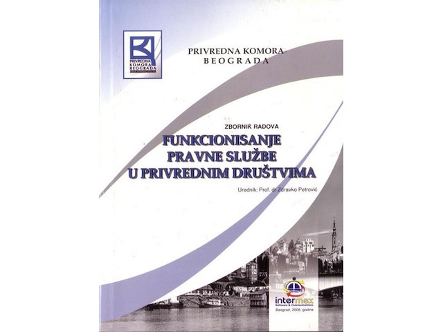 Funkcionisanje Pravne Službe u Privrednim Družtvima - P