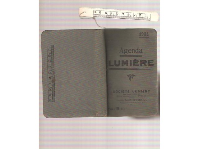 Agenda Lumiere 1931