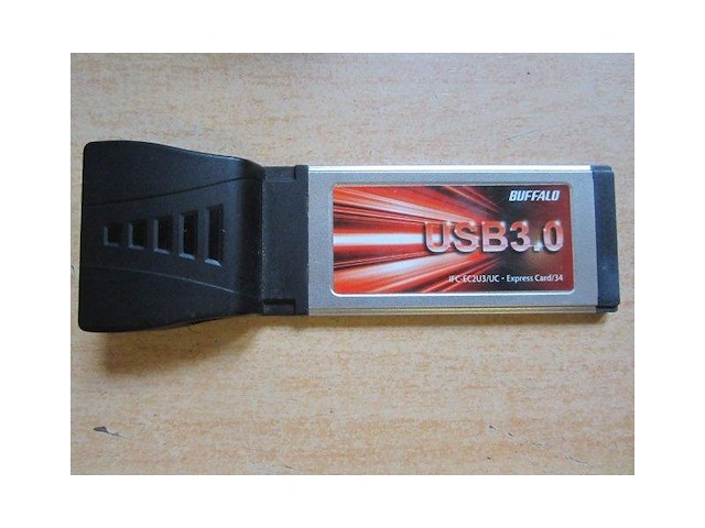 BUFFALO USB 3.0 ExpressCard/34 - 2 port