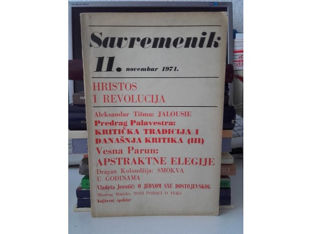 Savremenik 11 - Hristos i revolucija