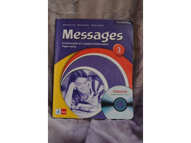 Messages 3 - R. sveska za 7. raz. engleski klett