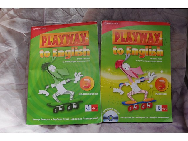 Playway to English 3- udzbenik i r. sveska za 3. raz.