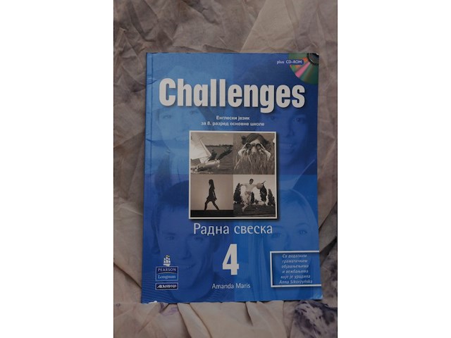 Challenges 4 - radna sveska engleski jez. za 8 raz.