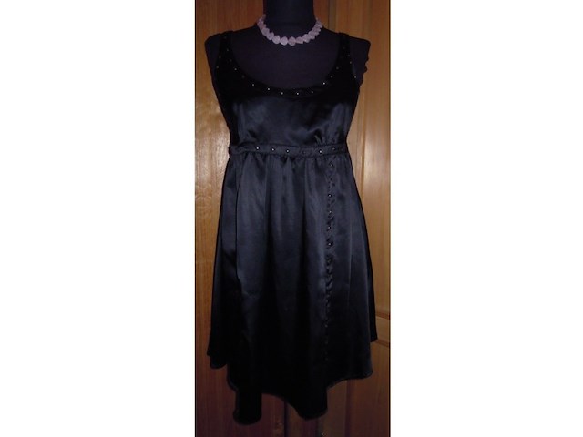 ZARA rock crna elegantna haljina