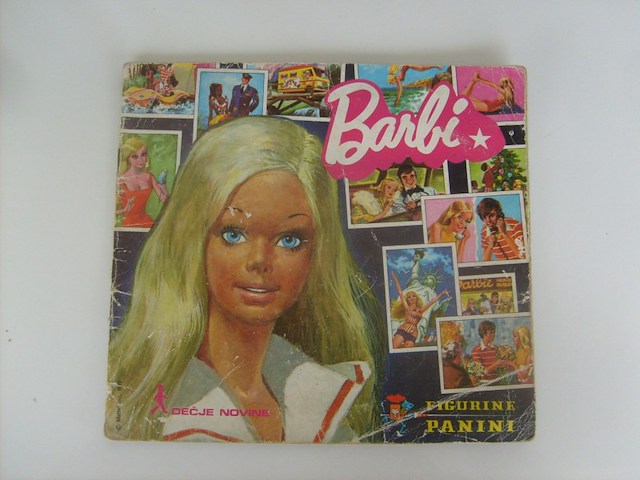 Barbie Panini - 1976 godina , 85% popunjen