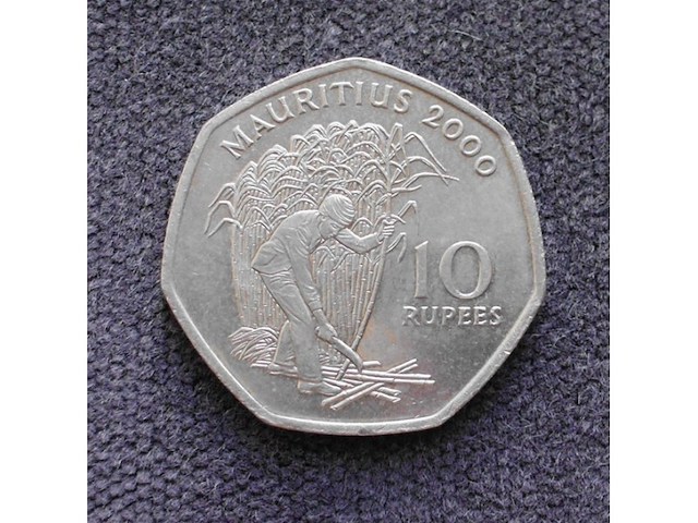 Mauricijus 10 rupija 2000