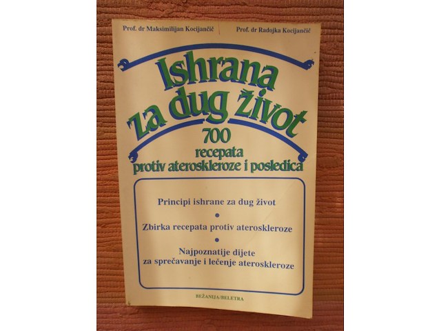 M. Kocijančić - Ishrana za dug život