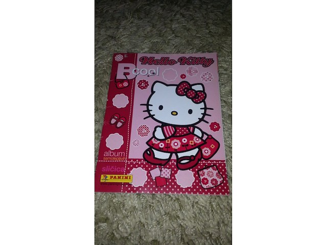 Hello Kitty B cool  panini prazan album
