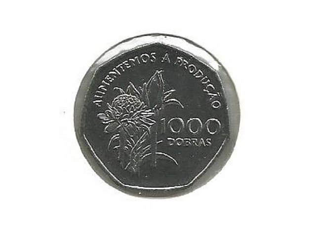 Sao Tome 1000 dobras 1997. FAO KM#90