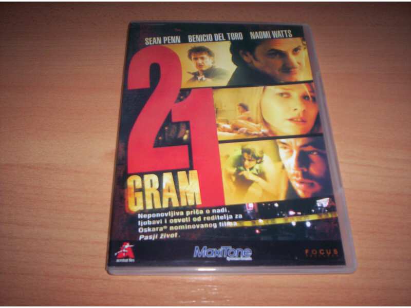 DVD 21 Grams (2003)