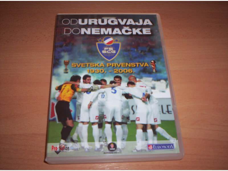 DVD Od Urugvaja Do Nemačke-Svetska prvenstva 1930.-2006