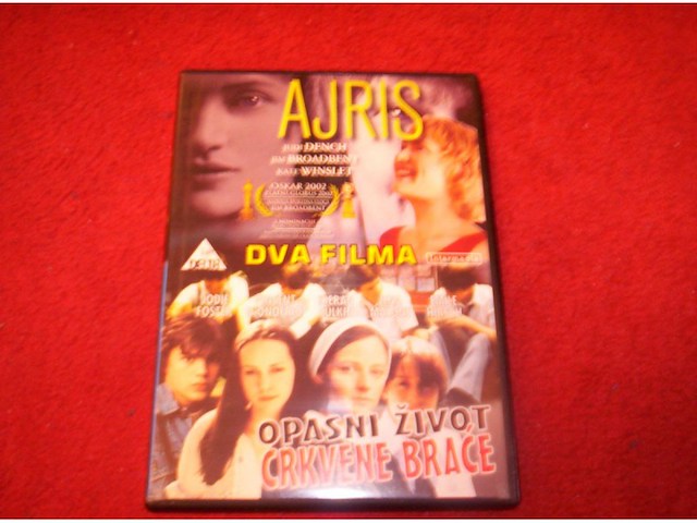 DVD AJRIS/OPASNI ŽIVOT CRKVENE BRAĆE - 2 Filma