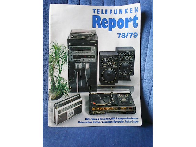 TELEFUNKEN REPORT KATALOG 78 /79