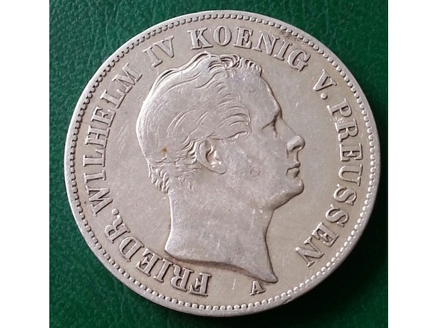 THALER 1847 A srebro