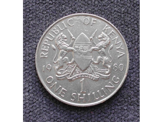 Kenija  1 shilling 1980