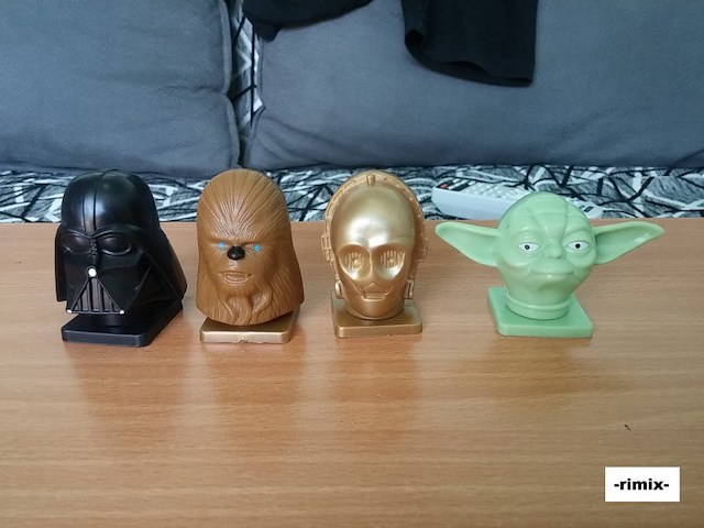 Star Wars - 4 statuice