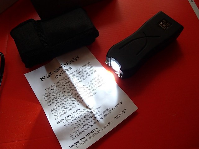 STUN GUN ELEKTROSOKER MOD.398 MODEL 2016