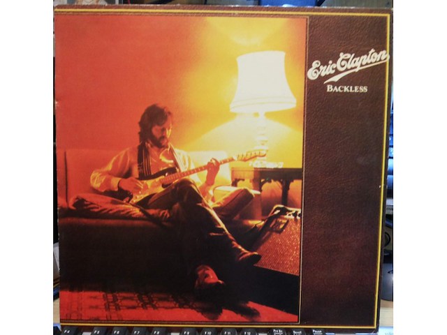 ERIC CLAPTON - BACKLESS, LP, ALBUM