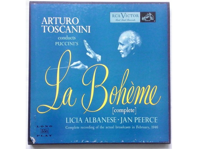 PUCCINI  -  2LP  LA  BOHEME ( Arturo Toscanini )