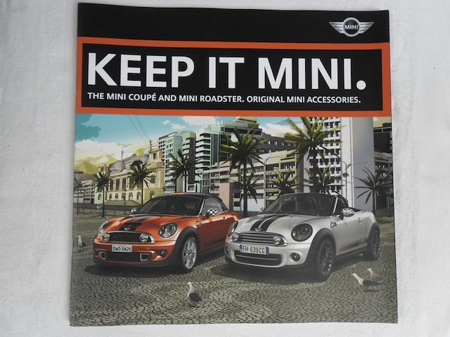 Prospekt Keep it Mini ,16 str. 2 x eng + 1 x fra