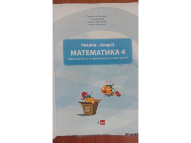 Masa i Rasa - matematika 4 - radna sveska