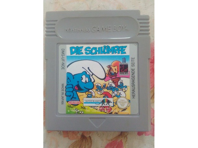 nintendo game boy igrica die schlumpfe isp