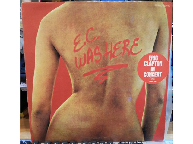 ERIC CLAPTON-E.C.WAS HERE,LP,ALBUM