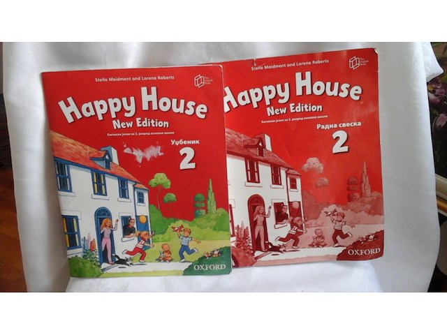 Happy hause 2 udžbenik i radna sveska drugi razred CD