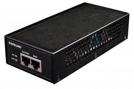 Intellinet 1-Port Gigabit PoE+ Injector, 1 x 30 W (PoE+/PoE)