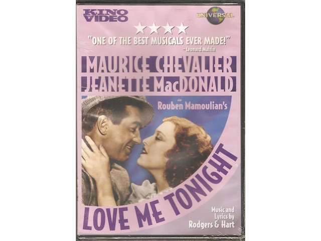Love Me Tonight .  Maurice Chevalier
