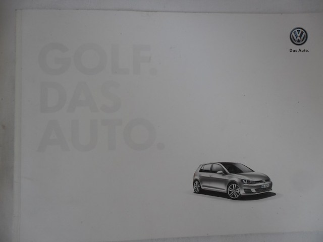 prospekt VW Golf 2012.god.,srpski,26 str