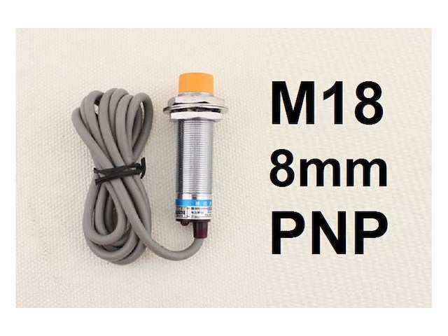 Induktivni senzor - LM18 - 8mm - PNP - 6-36VDC - NO+NC