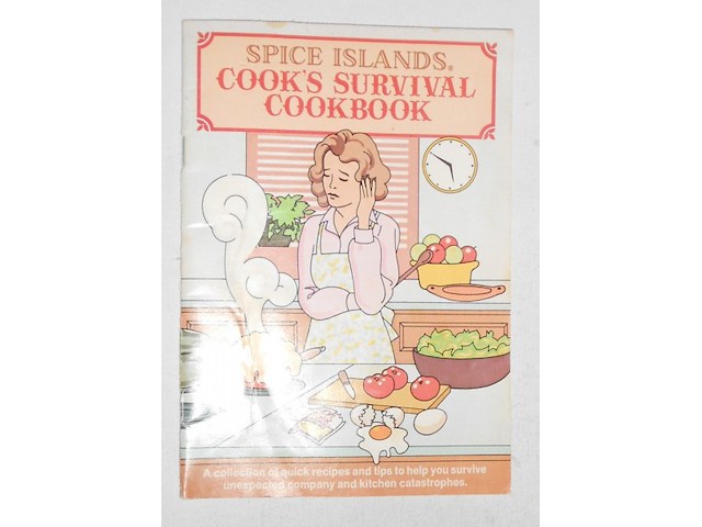 Spice Islands Cook`s  Survival Cookbook, 1978