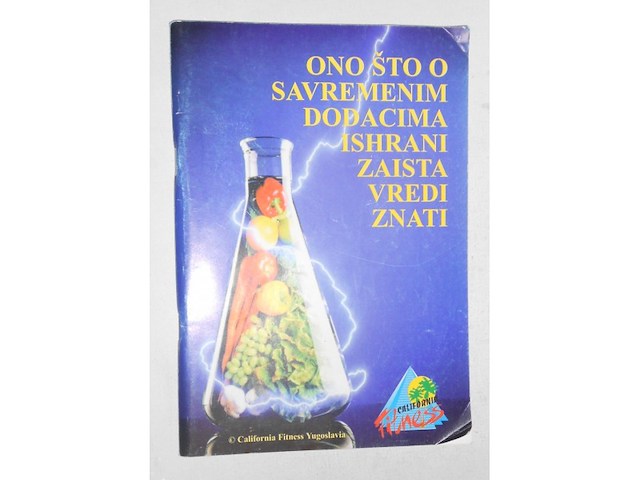 Ono što o savremenim dodacima ishrani zaista vredi znat