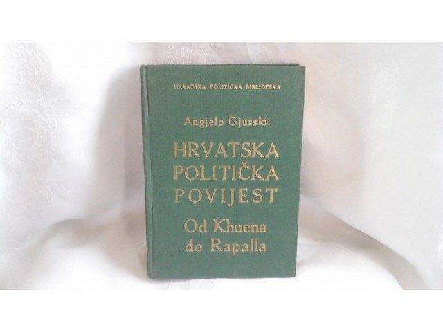 Hrvatska politička povijest od Khuena do Rapalla