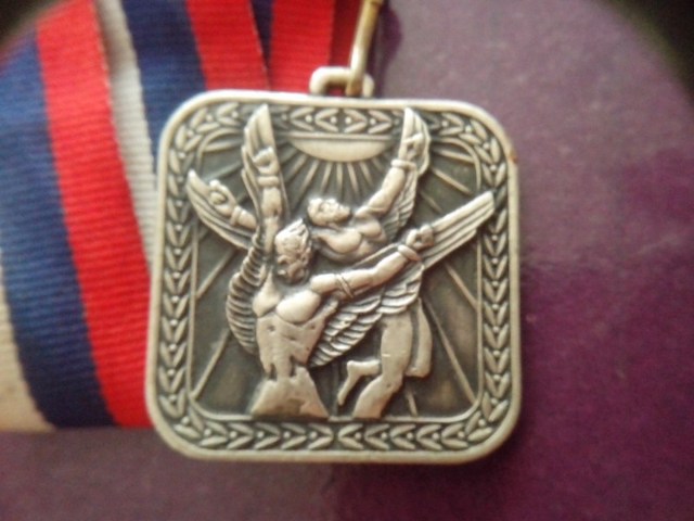 medalja vazduhoplovnog saveza Srbije IKAR i Dedal