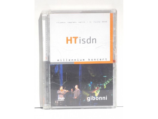 GIBONNI MILLENIUM KONCERT (DVD)