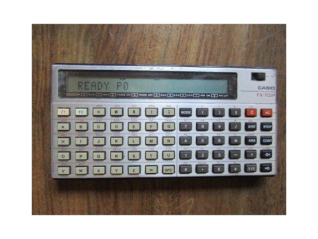 CASIO FX-702P Programmable Calculator