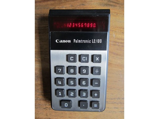 CANON Palmtronic LE-100 - kalkulator iz 1974. godine