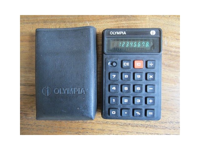 OLYMPIA CD25 - stari kalkulator iz 1976. godine
