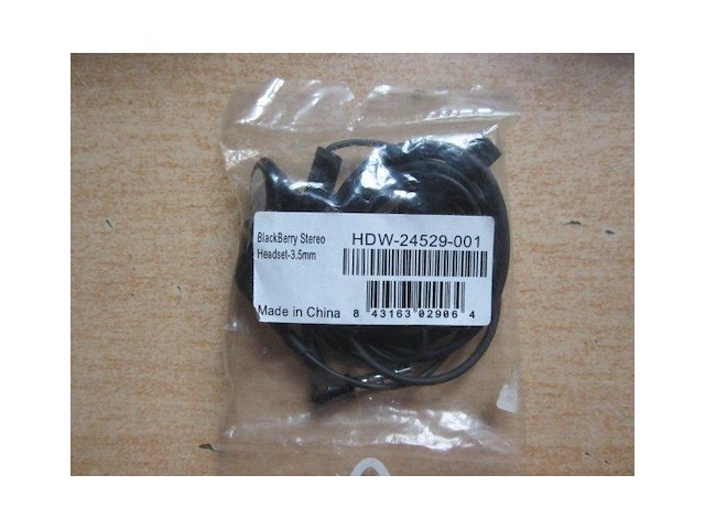 BlackBerry slušalice HDW-24529-001 - NEKORIŠĆENE