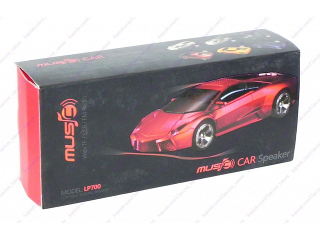 MP3 Player + radio = Lamborghini + BESPL DOST. ZA 3 ART