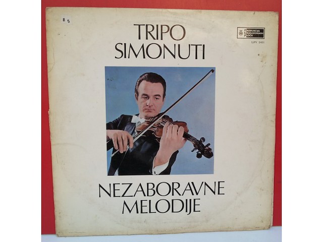 TRIPO SIMONUTI - NEZABORAVNE MELODIJE - LP