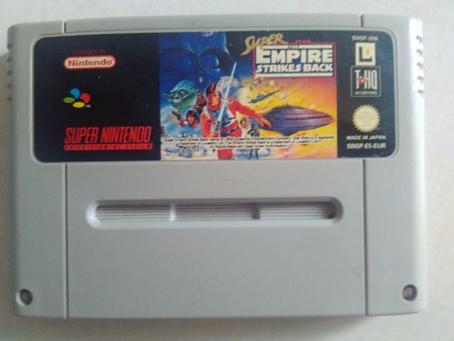 nintendo snes k super empire strikes back sa slika