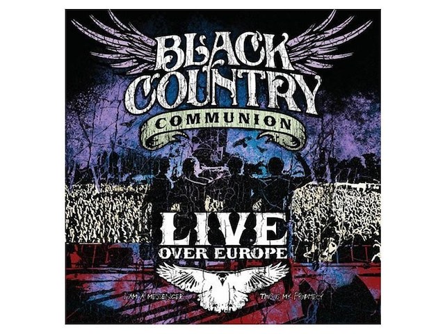 BLACK COUNTRY COMMUNION - LIVE OVER EUROPE (2 cd)