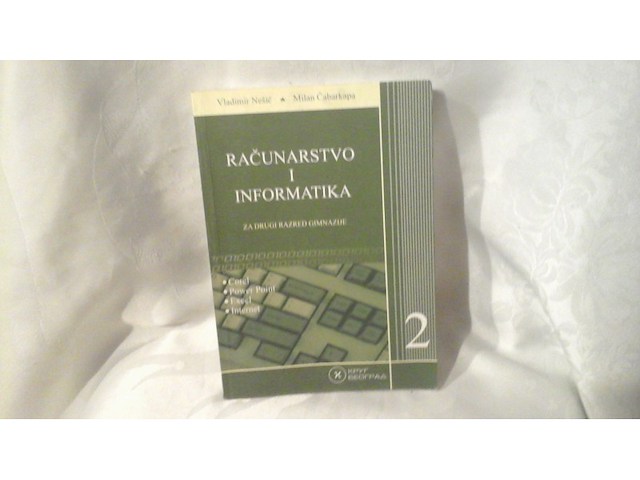 Računarstvo i informatika 2 za drugi razred gimnazije