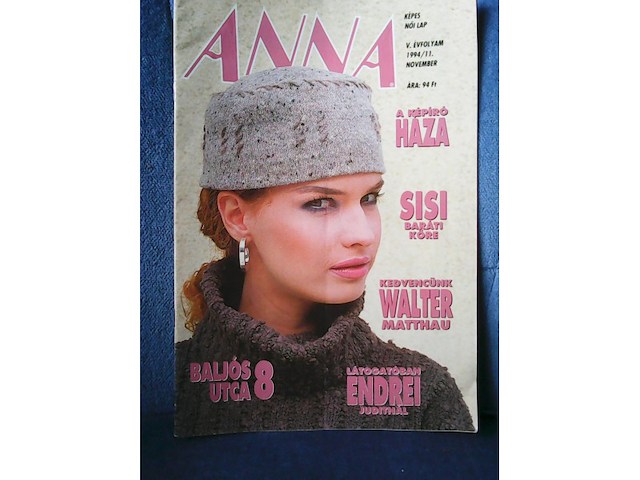 ANNA KÉPES NŐI LAP 11 /1994
